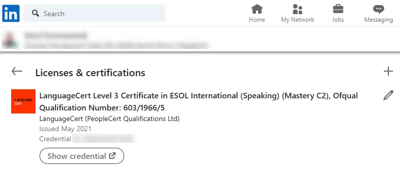 LanguageCert International ESOL B2 (Communicator) | Uczelnia Łazarskiego