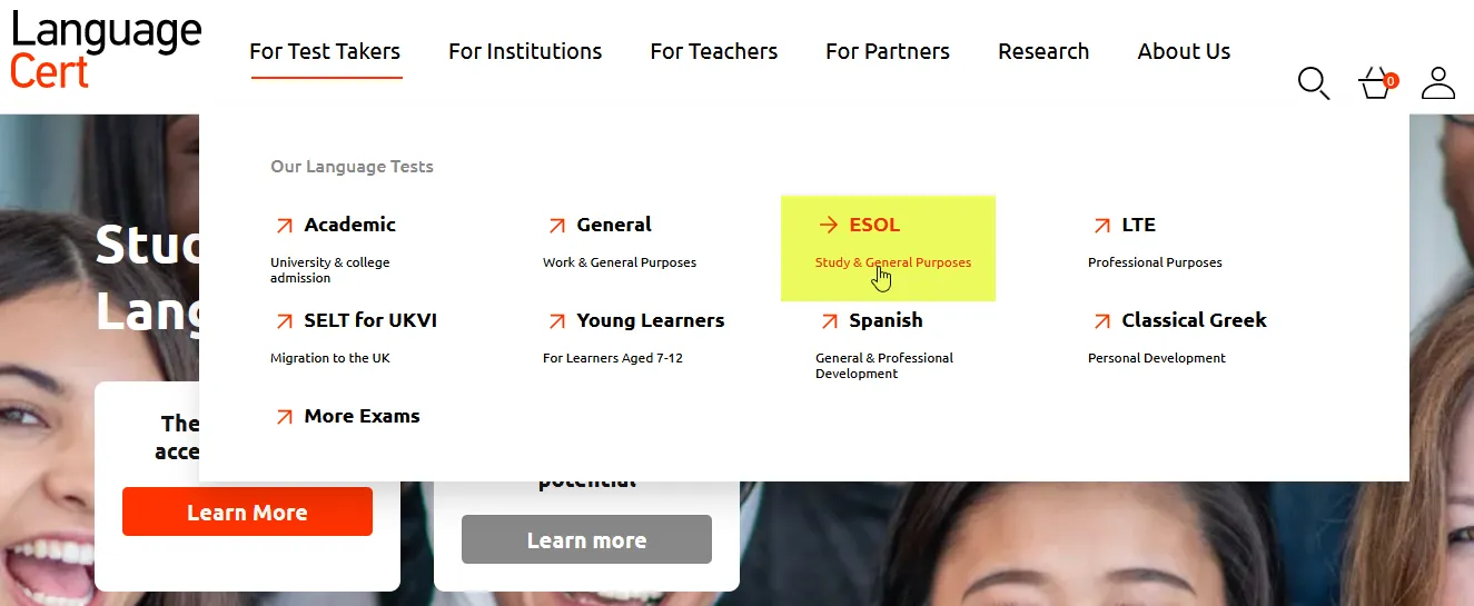 LanguageCert International ESOL B2 (Communicator) | Uczelnia Łazarskiego